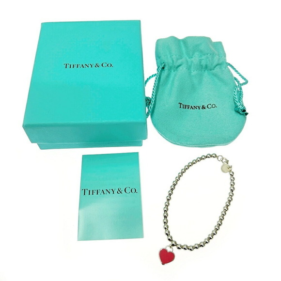 Tiffany & Co. | Bags | Tiffany Co Silver Return To Tiffany Heart Bead ...